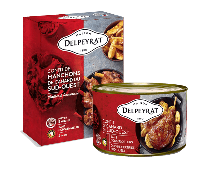 Cuisses & Manchons confits - Delpeyrat Cuisses & Manchons confits - Delpeyrat