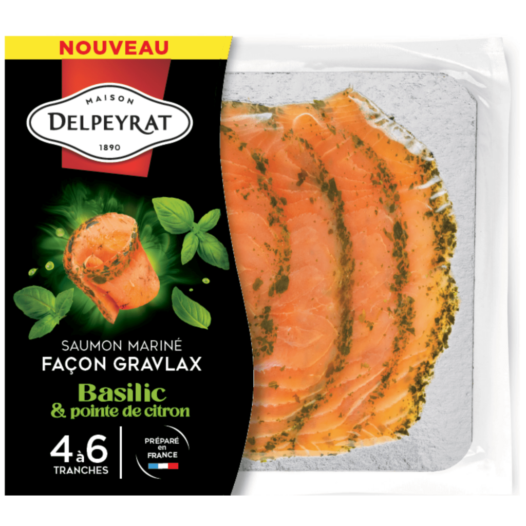 Saumon Mariné façon Gravlax - Delpeyrat