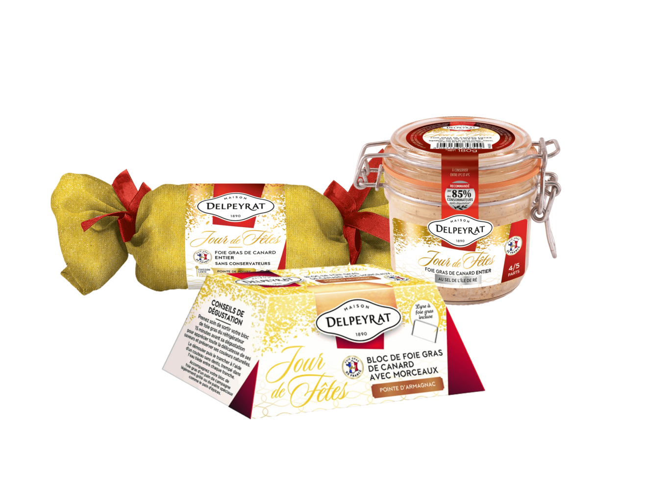 Foie Gras Jour de Fêtes - Maison Delpeyrat